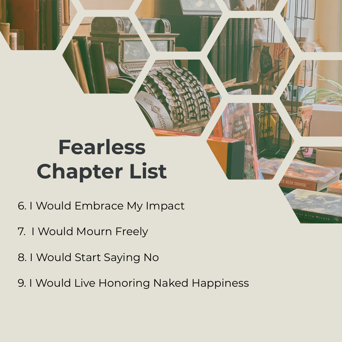 Fearless Chapter List – Em and the Shelf